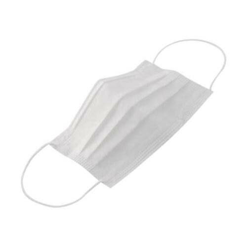 ●2層不織布タイプのマスクです。●スタンダードな耳掛けタイプです。●縦(mm)：95●横(mm)：175●色：ホワイト●構造：2層●耳掛けタイプ●2PLYマスク●個包装なし●材質／仕上：ポリプロピレン●原産国：中国●コード番号：337-15...