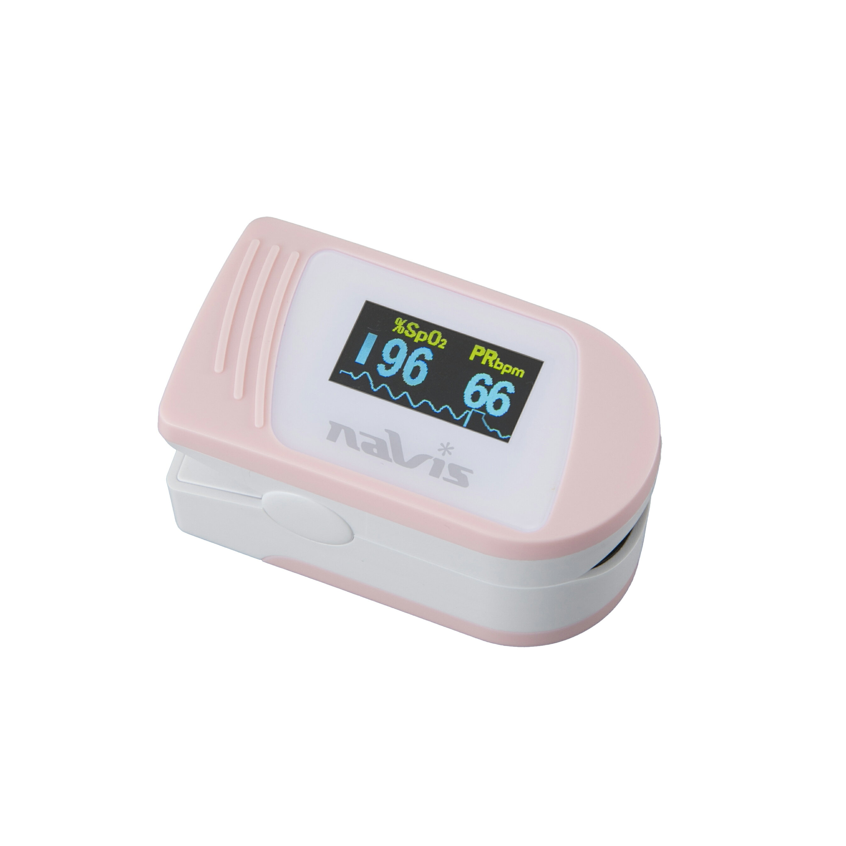 ●指を入れれば自動でON、指を外すと自動で電源OFF。ボタン操作が不要です。●傾けることで表示画面が見やすい向き(4方向)に自動で回転。ご自宅で測定するのも、看護師の方がチェックするのもカンタンです。●ボタンの無い仕様のため、本体上部も清拭...