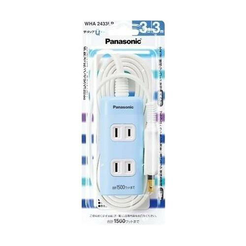 ●2ピン3個口の電源タップ。●内ボディにトラッキングに強いユリア樹脂、外ボディは衝撃に強く燃え広がりにくい樹脂。●JIS規格値4倍の丈夫な根元部とコード。●ほこり等で起こるトラッキングを抑え、感電もしにくいトラッキング・感電防止プラグ。●発...