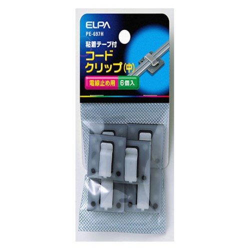 ●クギを打ちたくない所や狭い場所、タイル、ガラス面などでご使用ください。●サイズ：中●入数：6●付属品：粘着テープ●事業者向け商品です。●リニューアルに伴い、パッケージ・内容等予告なく変更する場合がございます。予めご了承ください。広告文責：...