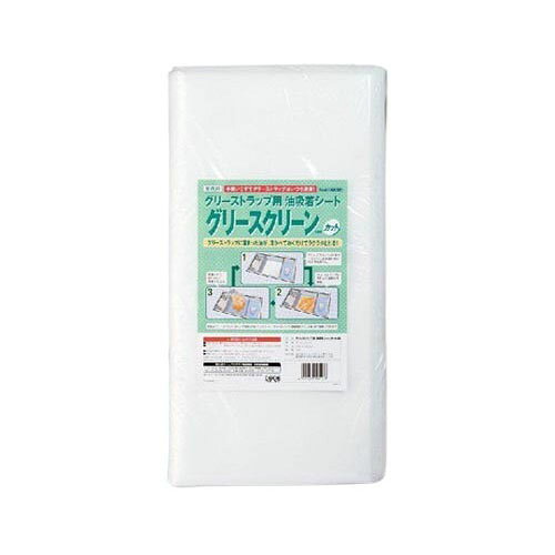 ●グリーストラップ用油吸着シート。●ポリプロピレン製なので水を吸わずに油脂類だけを吸着します。●サイズ：50*50cm●材質：ポリプロピレン●事業者向け商品です。リニューアルに伴い、パッケージ・内容等予告なく変更する場合がございます。予めご...