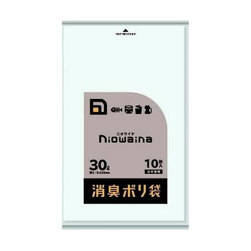 ●原料に消臭のマスターバッチを混ぜることで、製品使用時に、においの成分を吸収させ、においを和らげる効果があります。●生ごみ、おむつ回収用、ペットのふんの回収用等に。●容量(L)：30●縦(mm)：700●横(mm)：550●厚さ(mm)：0...