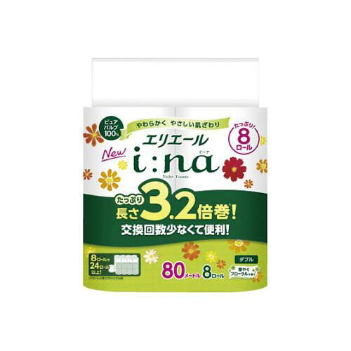 ●かわいらしいデザインと、つかいやすさが、毎日のくらしを、すこしイイ感じに。●購入・交換の手間を軽減する長巻タイプ。●コンパクトなロール幅。●ロール寸法：紙幅110mm×直径117mm●箱寸法：460×473×470mm●パック寸法：220...