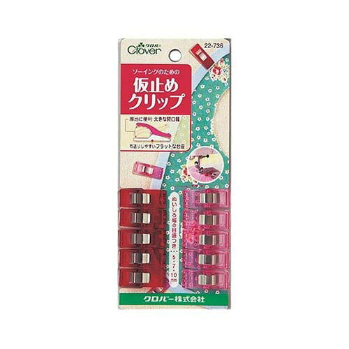 ●針で穴が開いてしまう、ラミネート生地、合皮、革などのソーイングに。●様々なシーンで活躍します、待針で留めにくい生地の仮止め、厚地、ファスナー、ふちどりテープの仮止め、生地が重なって厚くなる部分、ロックミシンのソーイング。●開口幅が大きい(...