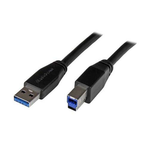 ●信号損失を発生させずに5m離れた場所にあるUSB 3.0機器を接続●コネクタA：USB Type-A(9ピン)USB 3.0●コネクタB：USB Type-B(9ピン)USB 3.0●ケーブル遮蔽タイプ：2重シールド(編組+アルミ箔)●コ...
