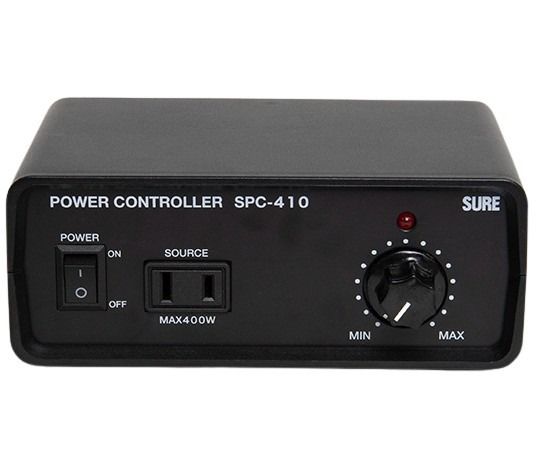 ●定格消費電力400Wまでの器具に使用できるパワーコントローラーです。●出力電圧を調節してはんだこての温度や白熱灯の明るさを可変できます。●はんだこての温度を調節できるのでコテ先のオーバーヒート防止に利用できます。●ご使用頂けない器具：セラ...