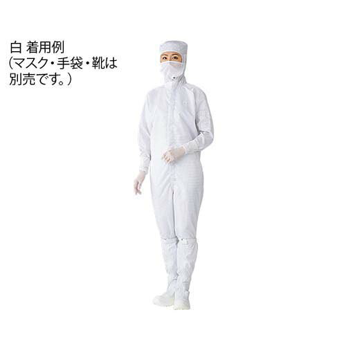 ●導電糸を格子状に編込んでおり、制電環境に適しています。●素材発塵が少ないウェアです。●材質：導電糸入りポリエステル100％(グリッドタイプ)●表面抵抗：10^5〜10^9Ω／□●左腕ペン挿し付き●袖・腰ゴム入り●マスク取り付け用面ファスナ...