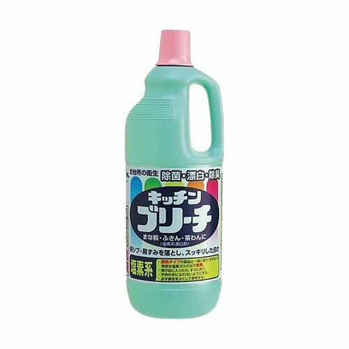 ●食器、まな板などの除菌※・除臭が出来る台所用漂白剤。※全ての菌を除菌するわけではありません。●つけ置き洗いで茶シブ・黒ずみ・ふきんのシミもスッキリした白さに。●お得な大容量●容量：1500mL●仕様：本体●液性：アルカリ性●事業者向け商品...