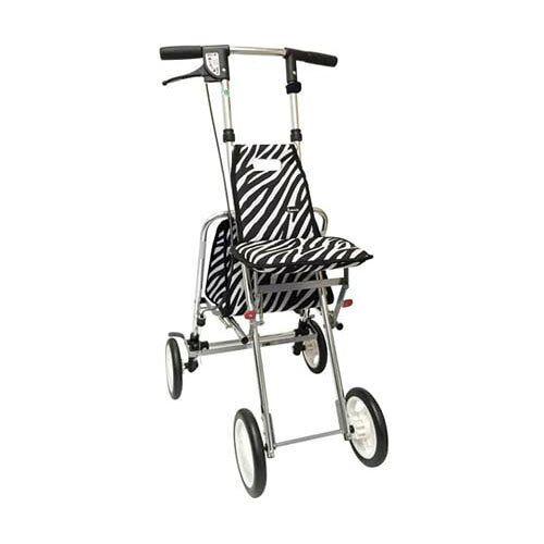 ●軽くて使い勝手の良いシルバーカー。●サイズ：幅43×奥行54×高さ85〜93（3段階／4cm）cm、折りたたみ時／奥行23×高さ91.5cm、座面／幅25×奥行18cm、座面高／44cm●車輪サイズ：前輪15×後輪15cm●重さ：約3.1...