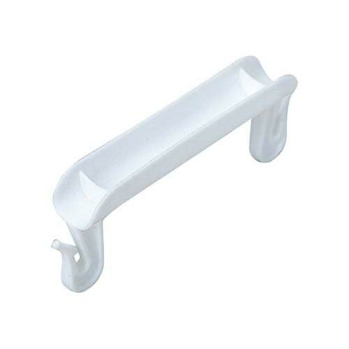 ●従来品を2個重ねて使用するところ、1個で使用できるので、コストダウンにつながります。●従来の手さげホルダーより平手で持ちやすく、手が痛くなりません。●素材：ポリプロピレン製●サイズ：W約11*H4cm●耐荷重：約50kg●入数：100個●...