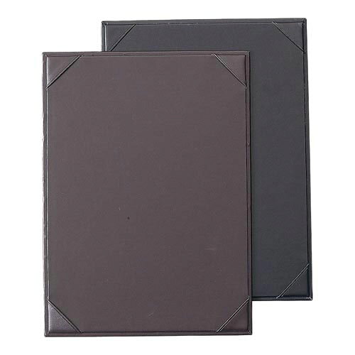 ●コーナー付で使いやすい、PUシリーズメニューブックです。●カラー：黒●幅*高さ(mm)：230*315●用紙サイズ：A4●ページ仕様：1ページ●商品番号：PMB0601●コード番号：6-1842-0101、7-1940-0101、8-19...