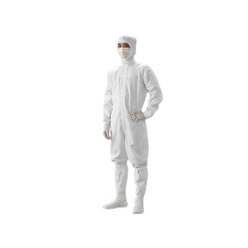 ●低発塵性、高耐久性、経済性を追求したセンターファスナークリーンスーツ●素材：クリーンツイル [ポリエステル100％]●男女兼用●ネームタグ止め付き●ペン差し付き●ウエストゴム仕様(アジャスター付き)●裾ゴム仕様●事業者向け商品です。リニュ...