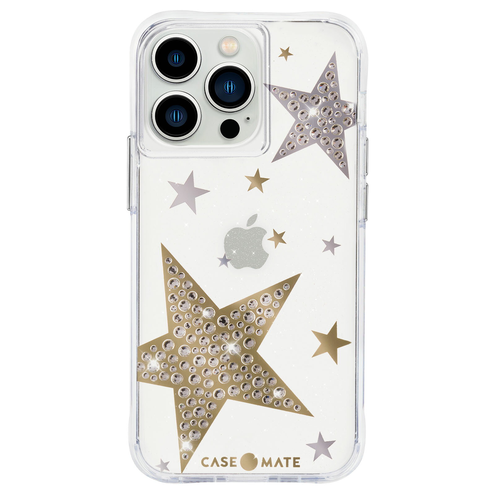 ●星形に配置したジェムストーンが特長的なiPhoneケース。 輝きを放つジェムストーンが、iPhoneを美しく飾り立てます。 ●抗菌素材を使用したiPhoneケース。日常的に使用するスマートフォンを介した細菌感染リスクを軽減します。 ●環境...