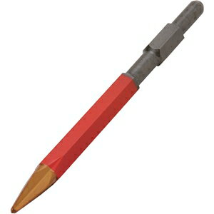 用途 電動ハンマ等ハツリ用ブルポイント サイズ 六角軸21mmX長さ320mm 特徴 磨耗すれば普通砥石で研磨ができます。エッジが鋭いため、破砕物への食いつき・食い込みが良く、破砕能力の向上により作業効率がアップします。磨耗後の再研磨時には...