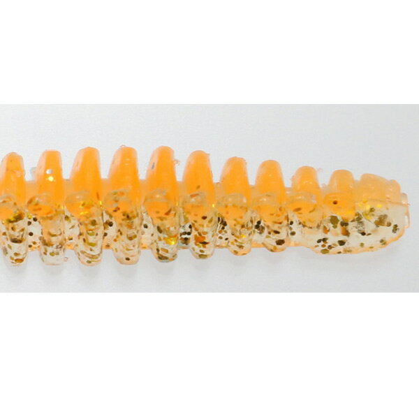 ハタ・カサゴ等のロックフィッシュが常食している甲殻類をイメージさせるデザイン。 凹凸のある複雑なボディ表面が水をつかみアピールするとともに、障害物をかわしやすく、フッキングしやすい形状になっています。 ボリュームの異なる触角は各々が違う波動...