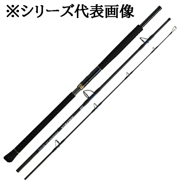 PE10号をメインに大型GT、モンスターヒラマサ、マグロ類などをターゲットとしたモデル。 ファスト寄りのテーパーとなっており、強引にパワーで浮かせて獲るファイトスタイルが信条。250mm前後のダイビングペンシルだけでなく、大口径ポッパー、ヘ...