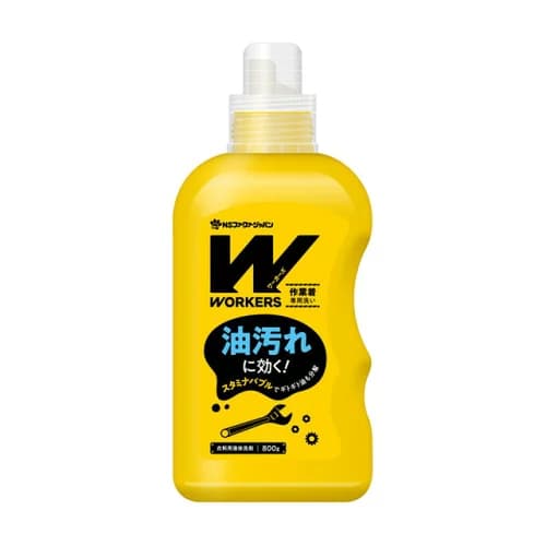●頑固な油汚れにすばやく浸透し、汚れを強力に洗浄します。 ●ギトギトした油でも負けず、へたらないスタミナのある泡で頑固な汚れを除去します。 ●汗・皮脂汚れにも効果を発揮、ニオイをもとから除去します。 ●色柄ものにも使用できます。（無けい光）...