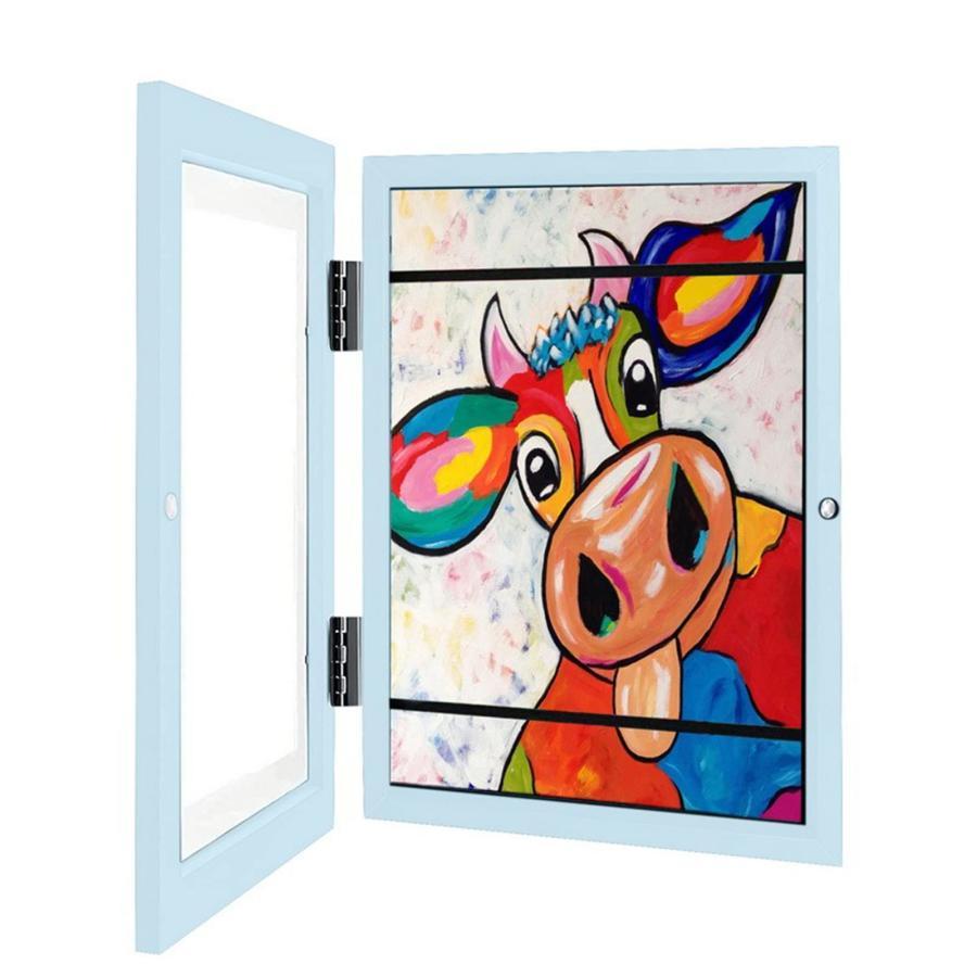 ★頑丈なフレーム : 幅 6/9/4/14 インチの頑丈なフロントローディング木製フレームとマグネット開閉部。内部の複数のピースや 3D アートワークに最適です。★大容量：紙の厚さに応じて約 50 ? 150 枚のアートを収納できます。フロ...