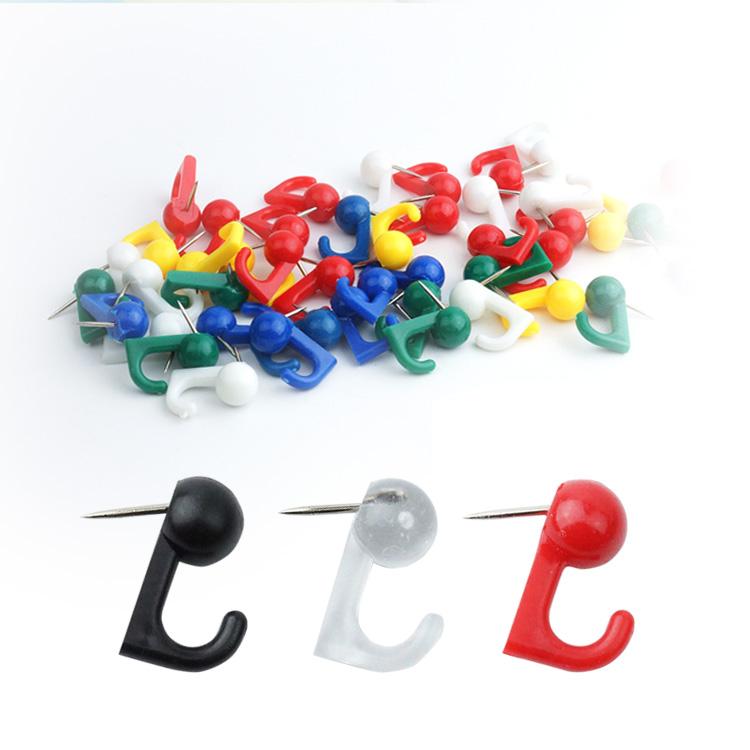 【商品詳細】商品サイズ：約2.3×1.4cm内容量：約50個重量：約1.2g/個製造国：中国※製造元での重量による個数計算のため、数量に誤差があります。※使用する壁紙よっては、1kg未満の使用でも本品が落下しやすくなる場合があります。※ケー...
