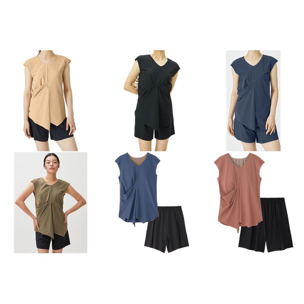 ベージュ(BE) ブラック(K) ネイビーブルー(NB) スモークカーキ(SK) ブルーニュイ(BN) アーモンド(AL) メーカー希望小売価格はメーカーカタログに基づいて掲載しています。 非日常でととのえるこころの健康をテーマに大人のスイ...