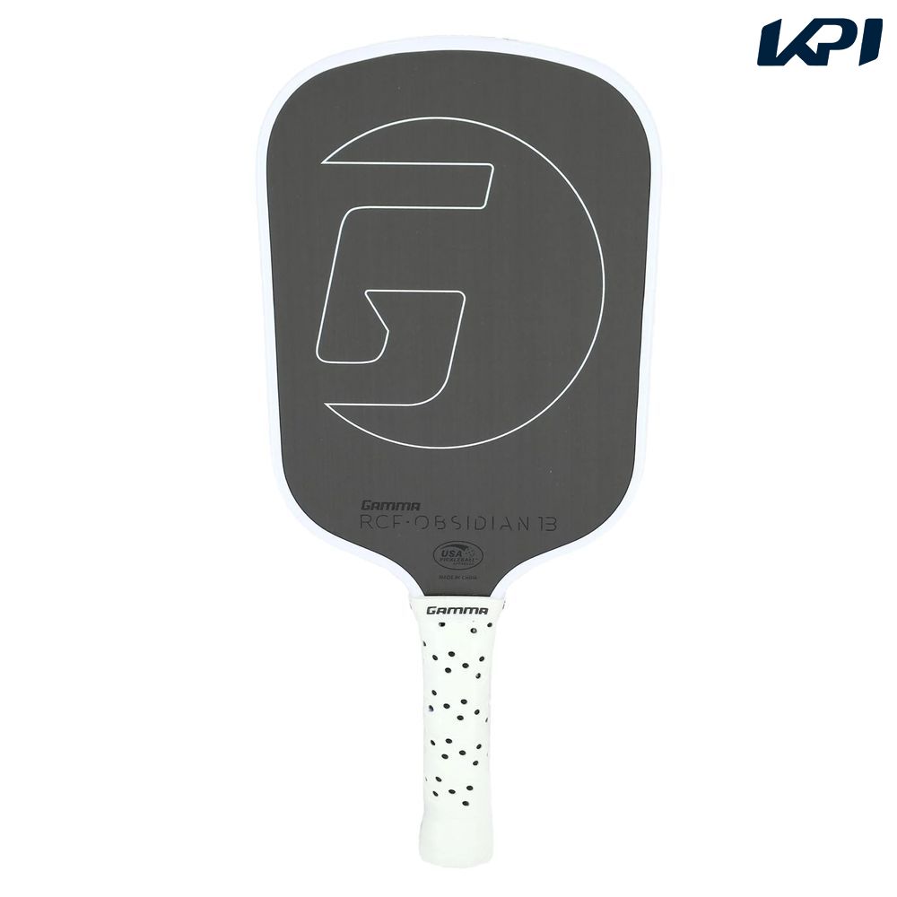 メーカー希望小売価格はメーカーカタログに基づいて掲載しています。 『ピックルボール専用ラケット』RCFシリーズ表面の高性能カーボンが高いスピン性能を実現！パワーとコントロールのバランスが良いモデルです。 商品説明 パドルの厚さ：13mmウェ...