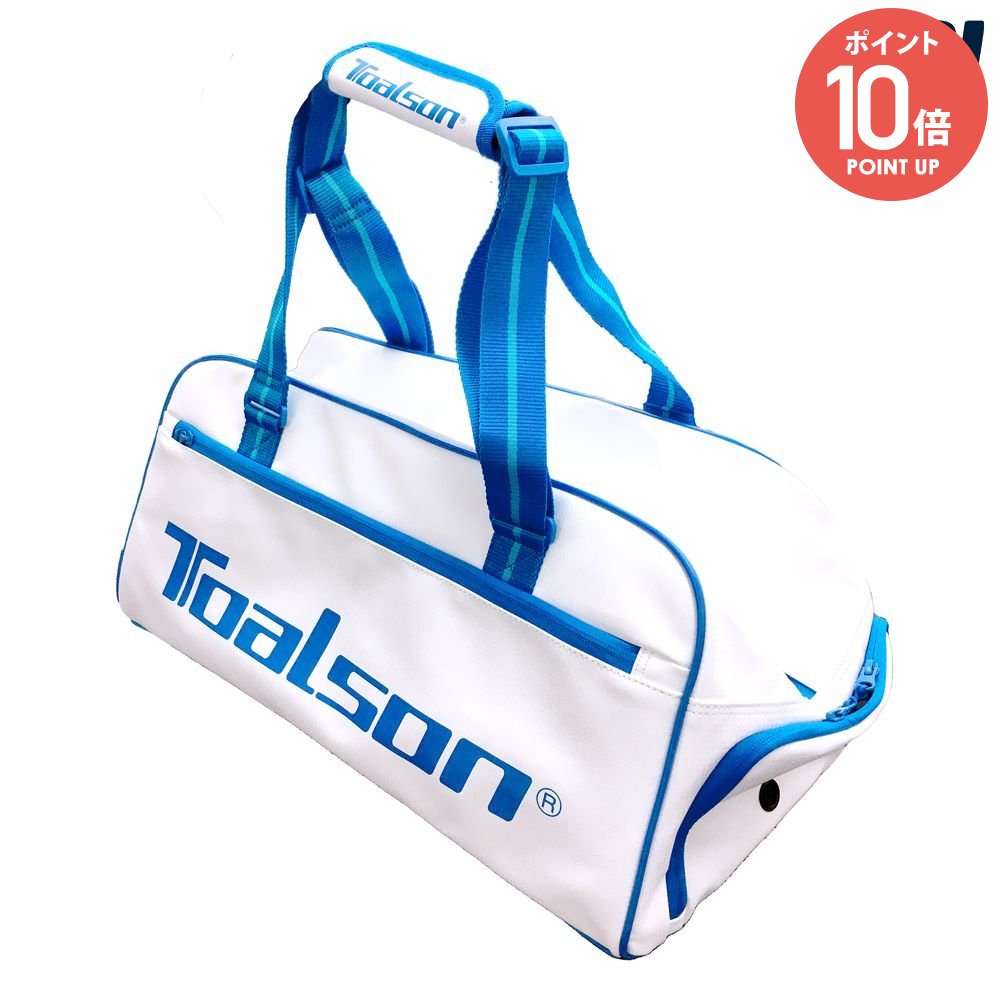 ホワイト(W) メーカー希望小売価格はメーカーカタログに基づいて掲載しています。 練習からトーナメントまで活躍の幅が広く、シューズから着替えまで収納できる大容量のボストンバッグ 商品説明 サイズ：W約51cm x H約29.5cm x D約...