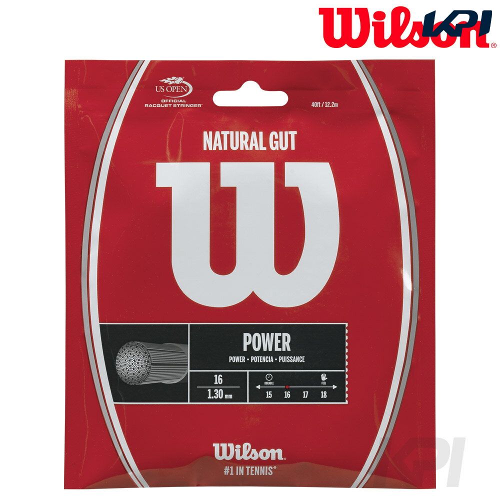 【2 Kinds NATURAL by Wilson and LUXILON】 従来のナチュラルガット以上の「より良いフィーリング」と「高い耐久性」をコンセプトにLUXILON社が作り出した、 2つの21世紀版ナチュラルガット。 【2 Ki...