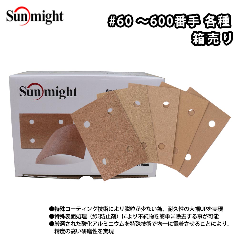 （商品内容） ●SM ペーパーシートマジック 75mm×110mm 100枚 箱売り サンディングについてお悩みはありませんか？ ●脱粒の為、持続性がなく研磨作業時間がかかる ●仕上り・研磨・作業品質のバラつきがある ●すぐ研磨石が飛んでし...