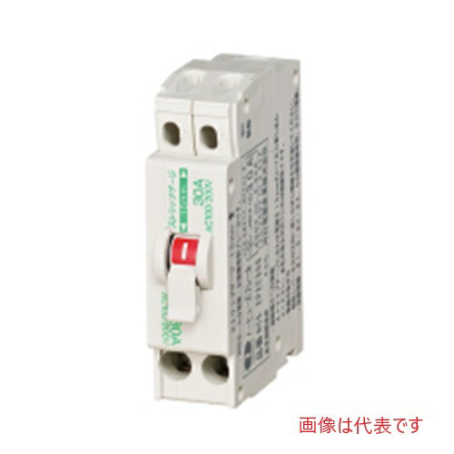 品番：NCS 2P2E30S スマートサイズ/ホーム分電盤分岐回路用（フラットハンドル） フレーム：30AF 極数・素子数：2P2E 定格電流：30A 定格電圧：AC200V(100/200V) 外形寸法　タテ：70mm　ヨコ：20mm　フ...