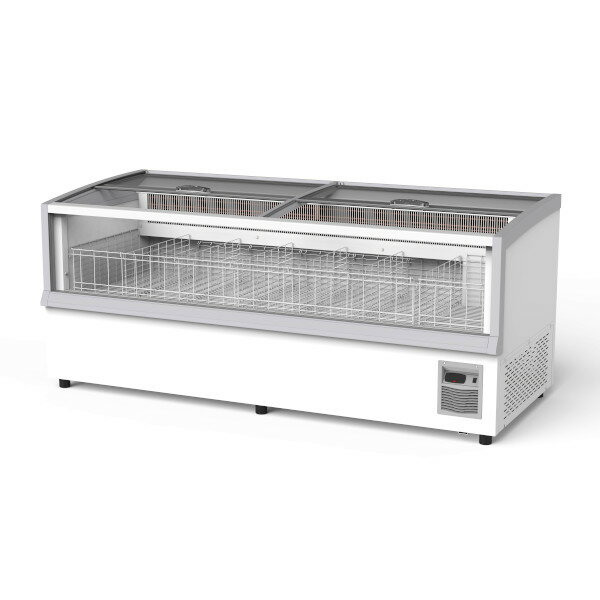 こちらは西濃運輸支店止め引き取り対応商品となっております。お引き取りが無理な場合は搬入・設置をご利用ください。（別途料金が掛かります）※詳細はお問合せください。 冷凍プラグインショーケース【JCMCS-568】 外形寸法2086×886×8...