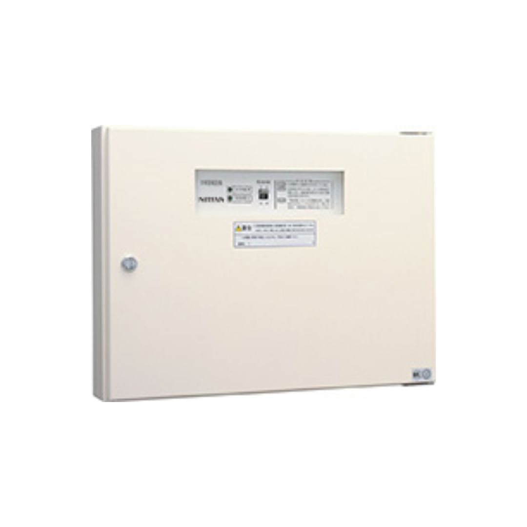 商品詳細 型式 HP-1LF-12-1 名称 非常警報設備1回線操作部 型式番号 認評非第13~25~2号 電源電圧 AC100V±10%,50/60Hz 回路電圧 DC24V 予備電源 密閉形Ni-Cd蓄電池 予備電源容量 1.2Ah 単...