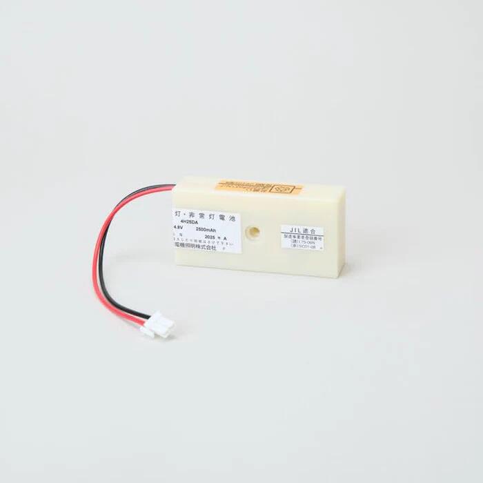 商品詳細 型式 4H25DA 名称 誘導灯・非常用照明器具 蓄電池内蔵形交換用電池 電圧 4.8V 容量 2500mAH 43768 検索ワード 消防用品 煙感知器 警報ベル 警報機 火災報知器 火災警報器 煙 電池 住宅用火災警報器 住宅...