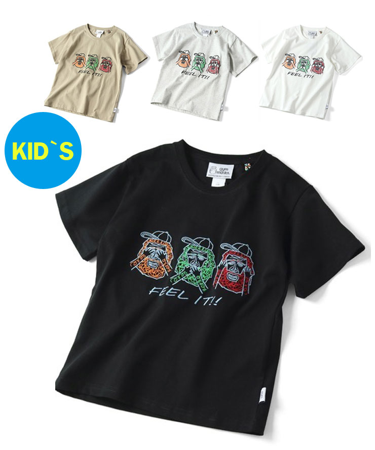 ネコポス可 タイプ 【キーワード】gym master ジムマスター キッズ 7.4ozFeelIt刺繍Tee ジムマスター プロトコル 春夏 tシャツ 半袖 子供服 男の子 女の子 ブランド 120 130 140 春 夏 G521792...