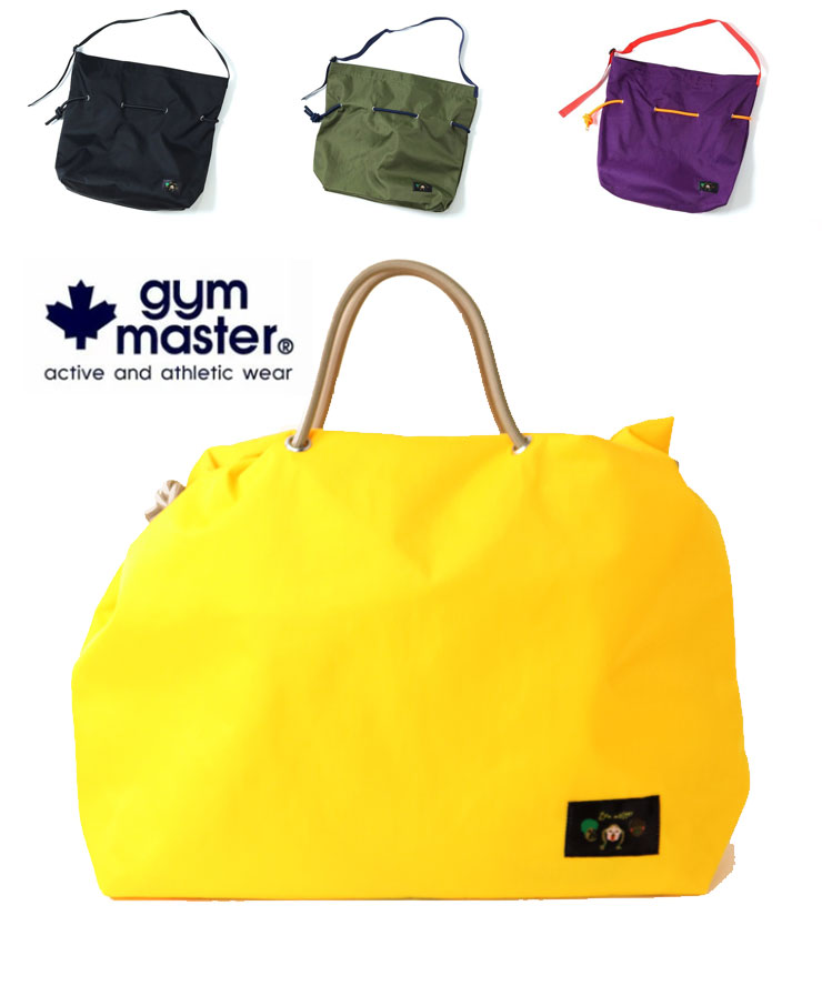 ネコポス不可 タイプ 【キーワード】gym master ジムマスター ナイロン2WAYロープバッグ ショルダーバッグ バッグ メンズ レディース 手提げバッグ トートバッグ 秋 冬 秋冬 ギフト プレゼント クリスマス 大容量　通勤 通学...