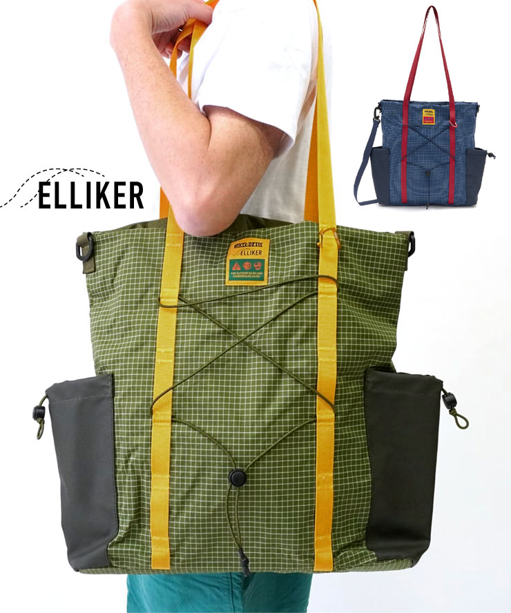 ネコポス可 タイプ 【キーワード】ELLIKER エリカー CARSTON 13L トートバッグ チェック アウトドア メンズ レディース バッグ 春 夏 春夏 ギフト　プレゼント　大容量 おしゃれ 現在開催中のキャンペーン一覧【アウトドア...