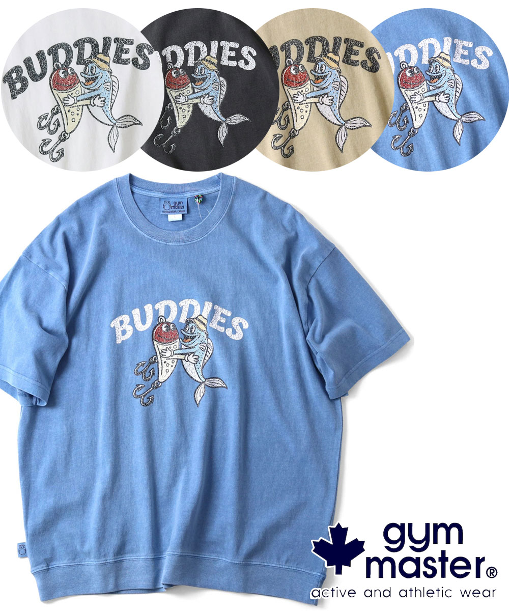 ネコポス可 タイプ 【キーワード】gym master,ジムマスター,G733788,BUDDIES ビッグTee,BUDDIES,Tシャツ,半袖Tシャツ,ビッグTシャツ,オーバーサイズTシャツ,プリントTシャツ,グラフィックTシャツ,ピグ...