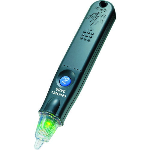 ●コンパクトなサイズで安全に検電できます。●検電を赤色発光ならびにブザーでお知らせします。●感度調整機能付(40〜80V)で最適な感度で検電できます。●電池消耗表示つきです。●安全性クラストップCAT4 600Vです。●適合規格：EN610...