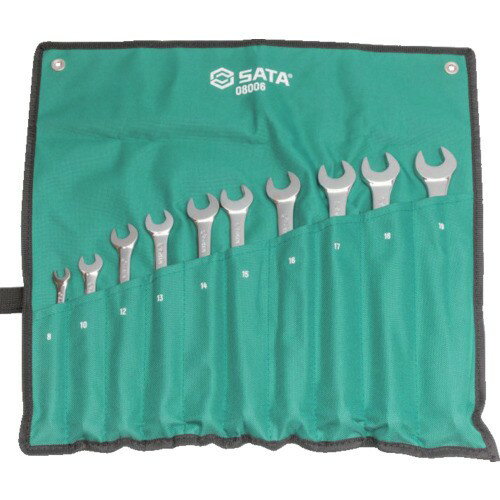 ●柄の断面がX形状のX-Beam設計を採用しています。●レンチの平らな面に力を加えることができるため、トルク出力が25％向上します。●見やすい刻印により、作業中でもサイズを簡単に識別できます。●耐久性に優れた巻取り式収納ケース付属で工具をす...