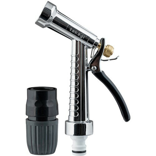 ●ホースコネクターでホースを接続する金属製の散水ノズルです。●ホースをコネクターでワンタッチ接続して使用したい方に。●ご使用いただくホースは「園芸用の耐圧性ホース」をご使用ください。リニューアルに伴い、パッケージ・内容等予告なく変更する場合...