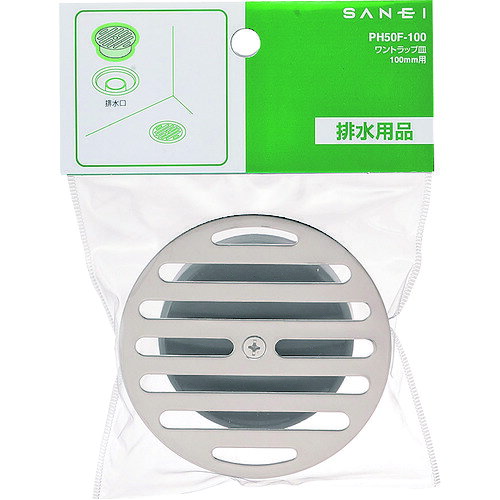 ●排水口の交換用ワントラップ皿です。●奥行(mm)：95●高さ(mm)：31●外径(mm)：95●目皿の厚み(mm)：1.5●ステンレスリニューアルに伴い、パッケージ・内容等予告なく変更する場合がございます。予めご了承ください。広告文責：楽...
