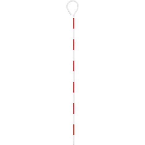 ●赤白ピッチ：5cm(30／50／60cm)、10cm(100／150cm)●赤白5cm／10cm間隔の多目的スチールポールです。●耐久性に優れた焼き付け塗装です。●場所に応じた使い分けができます。●写真撮影、位置確認に。リニューアルに伴い...