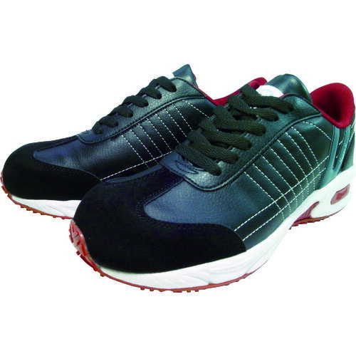 ●建築業、運送業、倉庫業などに。●耐滑性(グリップ力)に優れています。●耐滑性(グリップ力)区分5に適合しています。●インソールは通気穴付で蒸れにくく、抗菌防臭加工を施しているので快適です。●JSAA B種認定●耐油性底ゴム●質量は標準26...