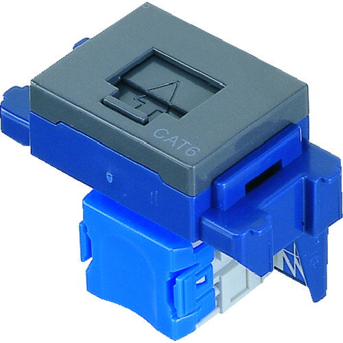 ●カテゴリ6●適合LAN：10BASE-T〜1000BASE-T●高品質で、見た目に美しいデザインを採用してます。●工具なしでも専用工具でも結線ができます。●LAN用。●8極8心以外のモジュラープラグを差し込まないでください。モジュラージャ...