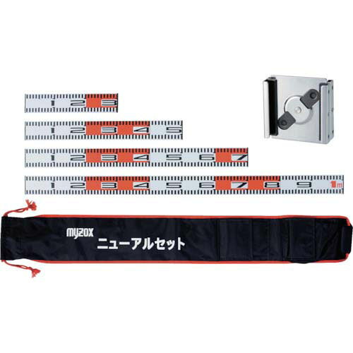 ●使いやすいアルミ製のニューアルロッド4タイプに検測金具を付けた便利な標尺セットです。●現場工事写真記録用●専用ケース(NAR-CAS2)リニューアルに伴い、パッケージ・内容等予告なく変更する場合がございます。予めご了承ください。広告文責：...