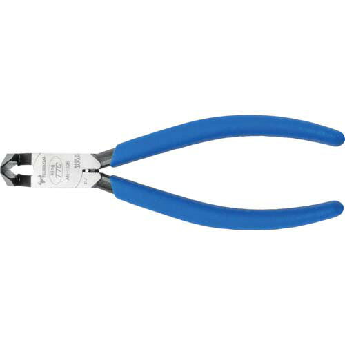 ●切断可能樹脂：PVC・PET・PP・PC・POM・ABS●アルミ線3.0mm●軟鉄線(針金)1.2mm●90度刃とスリムな先端形状で狭い部分に入り込めるため、変則的な箇所の切断が可能です。●フラット刃でキレイな切断面です。●バネ付で連続作...