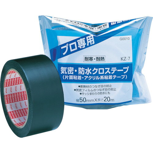 ●粘着力：12N／10mm●片面タイプ●切断にはカッターが必要●通気ボードや断熱フォームなどの粗面接着性に優れています。●シワが入りにくく、汚染しにくいテープです。●断熱材のつなぎ目の封止として。●サッシ周りの防水シールに。リニューアルに伴...