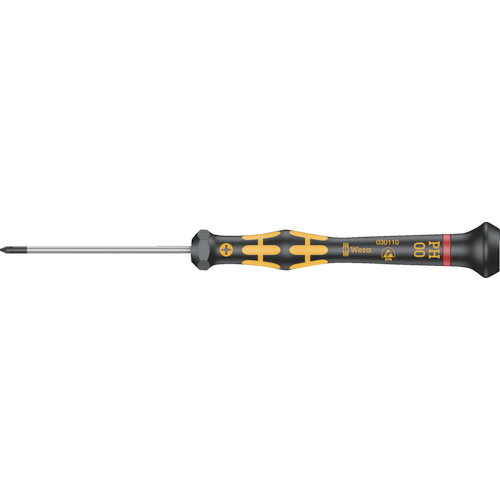 ●先端：ブラックポイントチップ●REACH対応●軸径：1.8mm●トルクが確実に伝わるエルゴノミックハンドルを採用しています。●刃先はブラックポイント仕上げで優れた耐食性があります。●先端の精密な加工によりネジにしっかりフィットします。●グ...