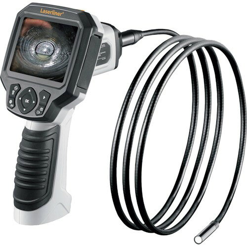 ●カメラヘッド：完全防水IP67●高輝度白色LED（10段階明度調整）●カメラ焦点： 1〜6cm●カメラケーブルの交換：×●ズーム機能：1.5倍望遠●画像回転：○●電源：単3乾電池×4本（付属）●小回り5m完全防水カメラケーブルです。●静止...