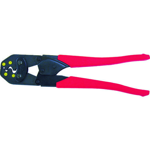 ●JIS C 9711規格品●手動で22mm[[の2乗]]が楽に圧着できます。●柄幅が狭く、エラストマーグリップ採用で握りやすくなっています。●成形確認機構内蔵です。●JIS C9711適合品です。●電気工事、車両内配線、分電盤作業に。●銅...