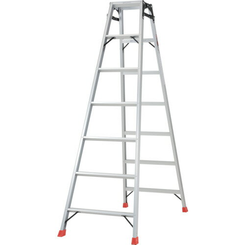 ●Aマーク認定品●支柱幅(mm)：51.0●ステップ数(天板除く)：6●天板と設置寸法が広く、安定感のあるタイプです。●滑り止めキャップに燃焼時に有害ガスを発生しない脱塩ビ・エラストマーを採用しています。また、噛み合わせ(収納時の横ズレ防止...